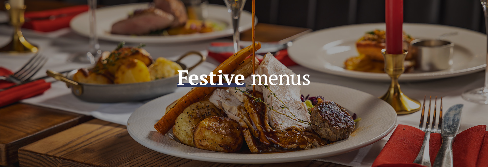 NEW Christmas Menu 2026 | Book now at The Crown and Anchor Euston